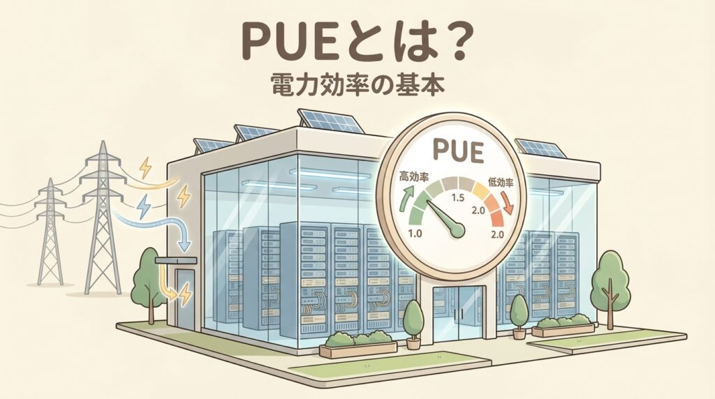 【完全図解】PUEとは？データセンターの電力効率を1から理解する - AIインフラLab